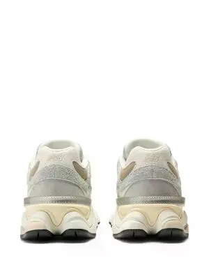 NEW BALANCE 9060 Suede Panelled Sneakers - Grey