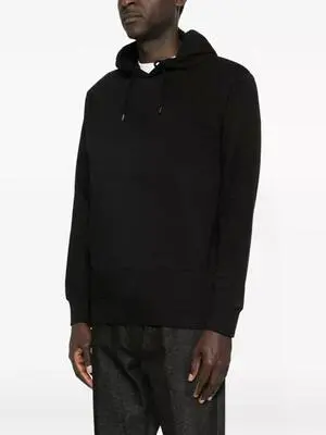 C.P. COMPANY Logo Patch Hoodie - Black