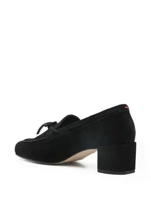 AeydĒ Suede Bow Pumps