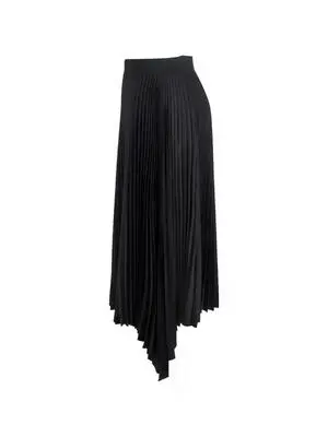 JOSEPH Asymmetric Pleated Skirt
