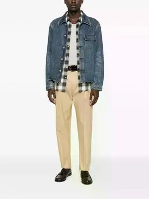 Dsquared2 Pleated-front Tailored Trousers - Neutrals
