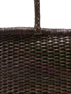 Dragon Diffusion Big B Weave Woven Tote Bag - Brown