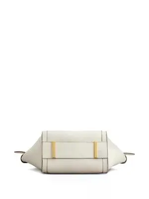 TOD'S T Timeless Logo Tote Bag - Neutrals