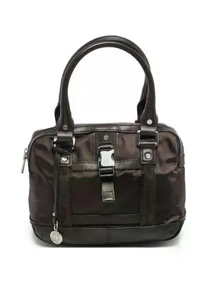 Dkny Logo Plaque Buckle Shoulder Bag