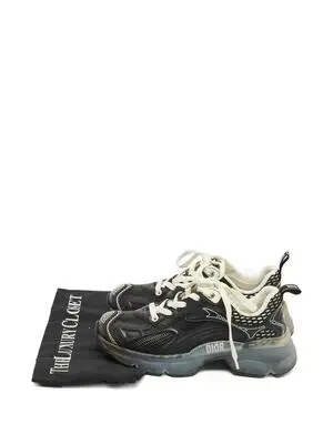 Dior Textured Sneakers - Black