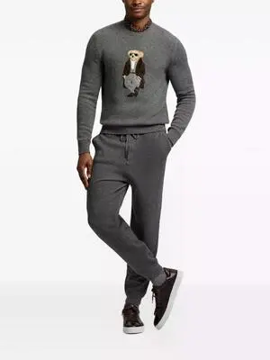 Ralph Lauren Purple Label Cashmere Polo Bear Sweater