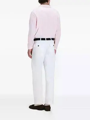 FORTELA Patch Pocket Trousers - White