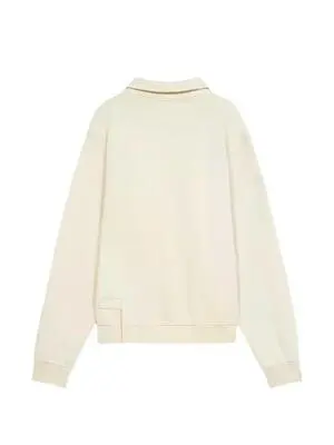 FORTELA Woven Zip-up Sweatshirt - Neutrals