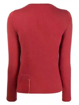FORTELA Cashmere Long-sleeved Top - Red