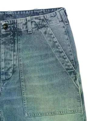 FORTELA Patch Pocket Fatigue Jeans