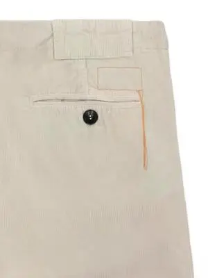 FORTELA Corduroy Texture Straight-leg Trousers