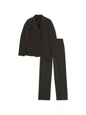 FORTELA Bibiane Double-breasted Suit - Brown