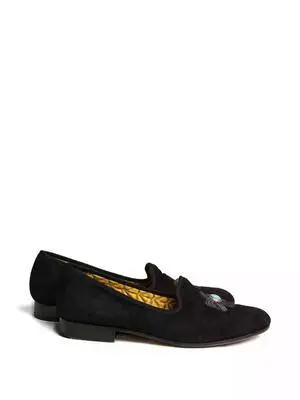 FORTELA Broadway Thunderbird Loafers - Black