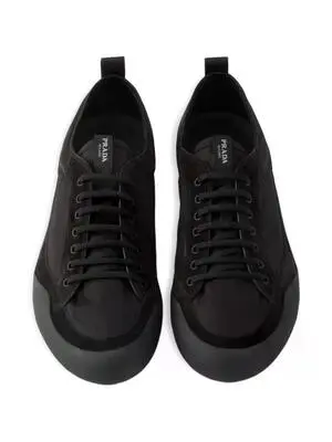 Prada Speedrock Lace-up Sneakers - Black