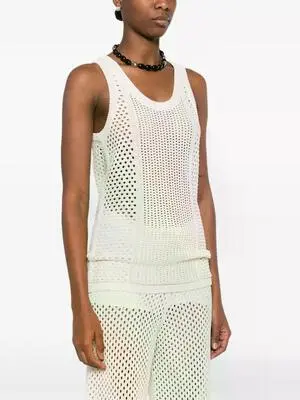 GOLDEN GOOSE Open-knit Vest