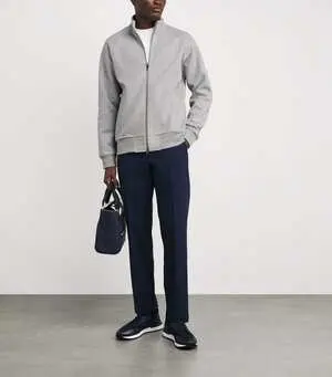 Rlx Ralph Lauren Double-knit Zip-up Jacket