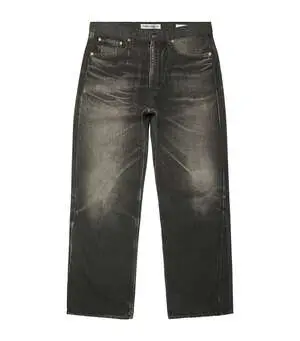 Our Legacy Third Cut Trompe-l'oeil Jeans - Black