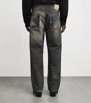 Our Legacy Third Cut Trompe-l'oeil Jeans - Black