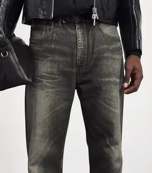 Our Legacy Third Cut Trompe-l'oeil Jeans - Black