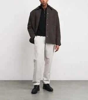 Canada Goose Rosseau Quarter-zip Merino Wool Sweater - Black