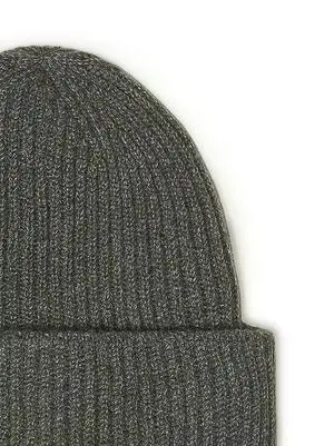 Fedeli Ribbed Cashmere Beanie Hat
