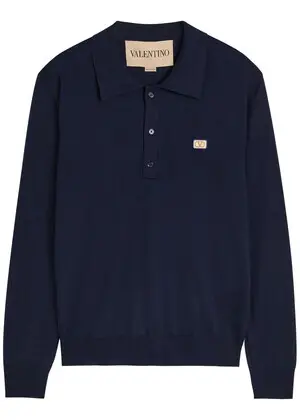 Valentino Garavani Wool Polo Shirt