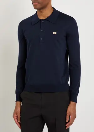 Valentino Garavani Wool Polo Shirt