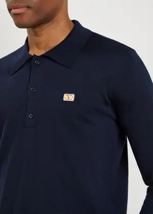 Valentino Garavani Wool Polo Shirt