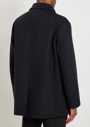 Valentino Garavani Double-breasted Wool Peacoat