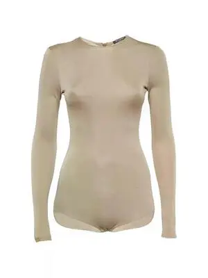 Balmain Long-sleeve Round Neck Top