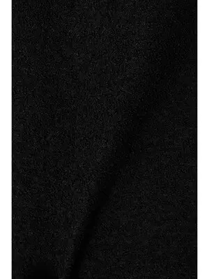 Alessandra Rich Wool-blend Bouclé Maxi Skirt With Slit