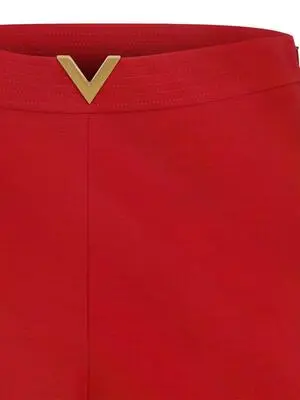 Valentino Garavani V-plaque High-waisted Shorts