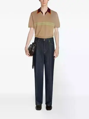 Dries Van Noten Leather Slip-on Loafers