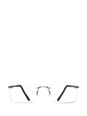 BLACKFIN Rimless Eyeglasses - Silver