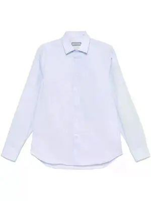 Canali Striped Shirt - Blue