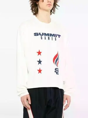 SUMMER GAMES Summit Games Printed Long Sleeve T-shirt