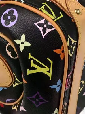 LOUIS VUITTON Priscilla Monogram Handbag - Black