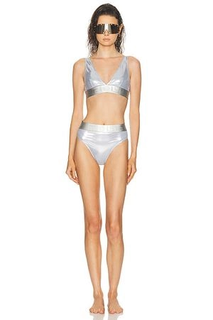 Versace High Waisted Bikini Bottom