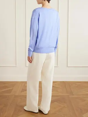 Maria Mcmanus Merino Wool V-neck Sweater