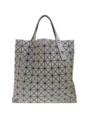 Issey Miyake Geometric Pattern Tote Bag - Grey