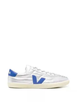 VEJA VEJA Panenka Panelled Lace Up Sneakers Silver