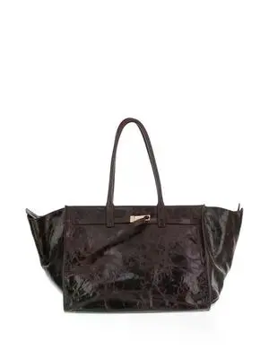 Benedetta Bruzziches Mame Weekend Tote Bag - Brown