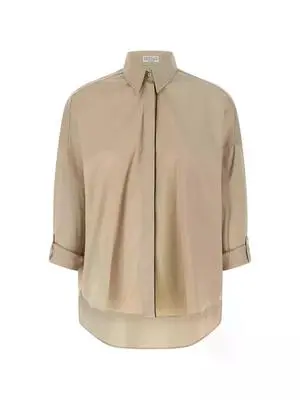 Brunello Cucinelli Cotton Button Shirt