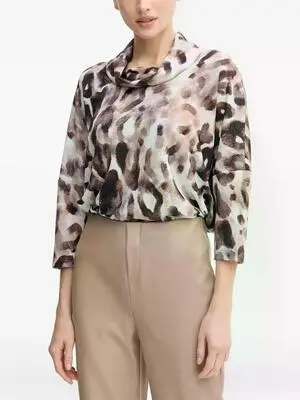 Joseph Ribkoff Long-sleeve Printed Top