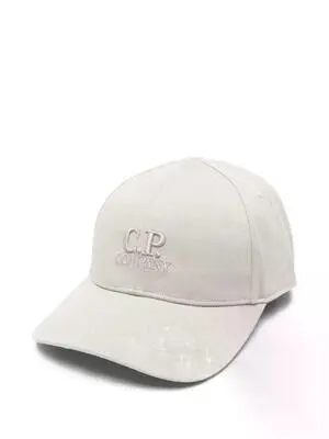 C.P. COMPANY Logo Baseball Cap Grey