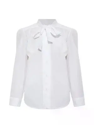 R13 Tie-detail Long-sleeve Shirt