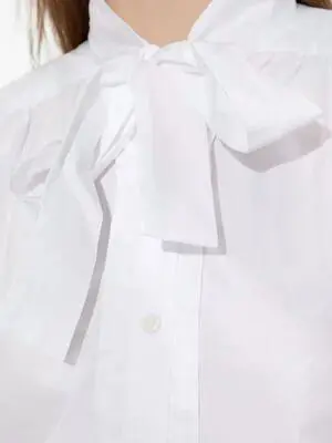 R13 Tie-detail Long-sleeve Shirt