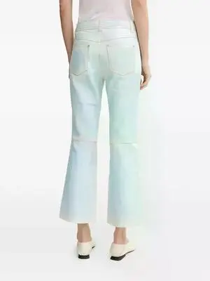 STAND STUDIO Michaela Belt-loop Leather Trousers
