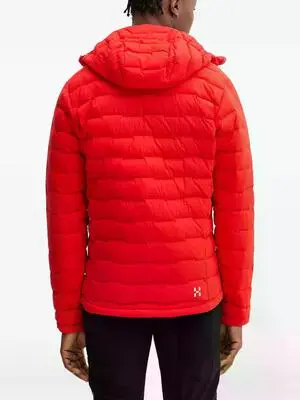 HAGLOFS Hooded Zip Jacket With Quilted Detail