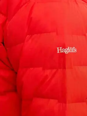 HAGLOFS Hooded Zip Jacket With Quilted Detail